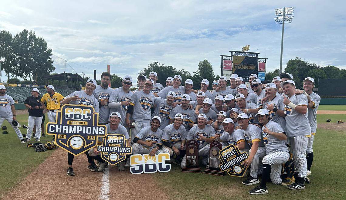 Sizzling Southern Miss wins third Sun Belt baseball championship in ...