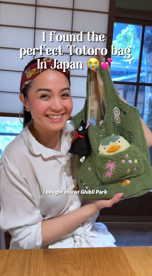 Ghibli Park exclusive souvenir with personal style expression