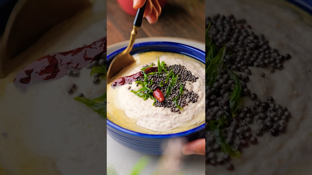 Peanut coconut chutney and Indian style egg shakshuka recipes