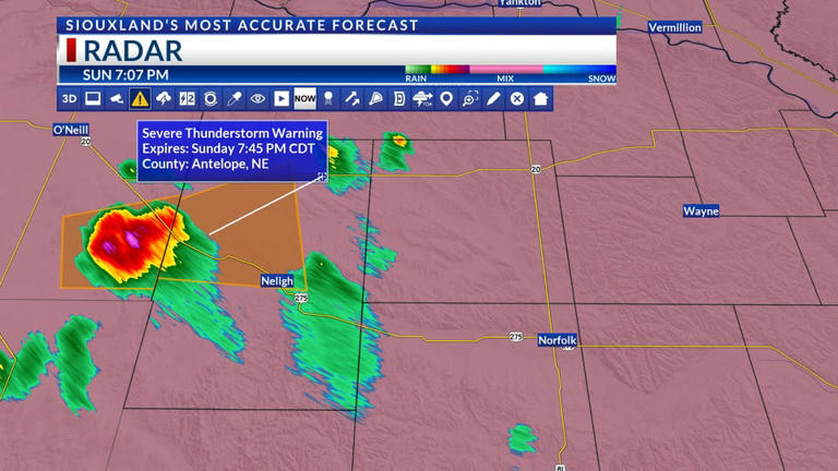 Another severe weather Sunday for Siouxland