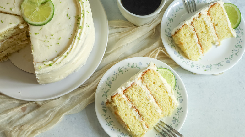 3-layer key lime cake recipe