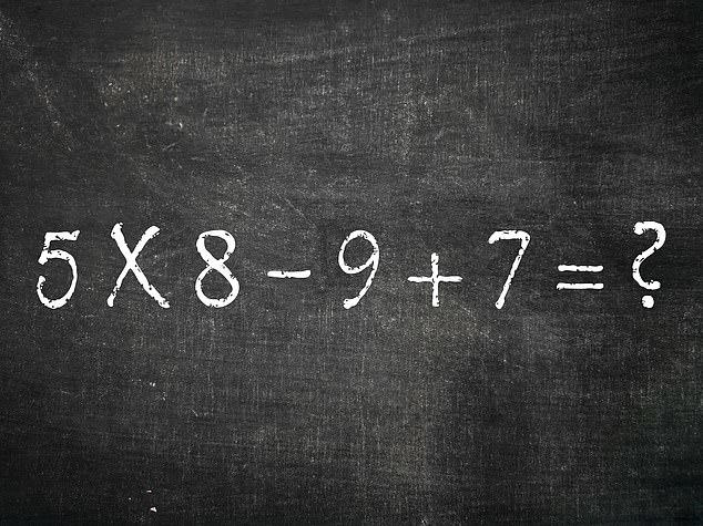 Grade school math test sum leaves people perplexed - can you remember ...