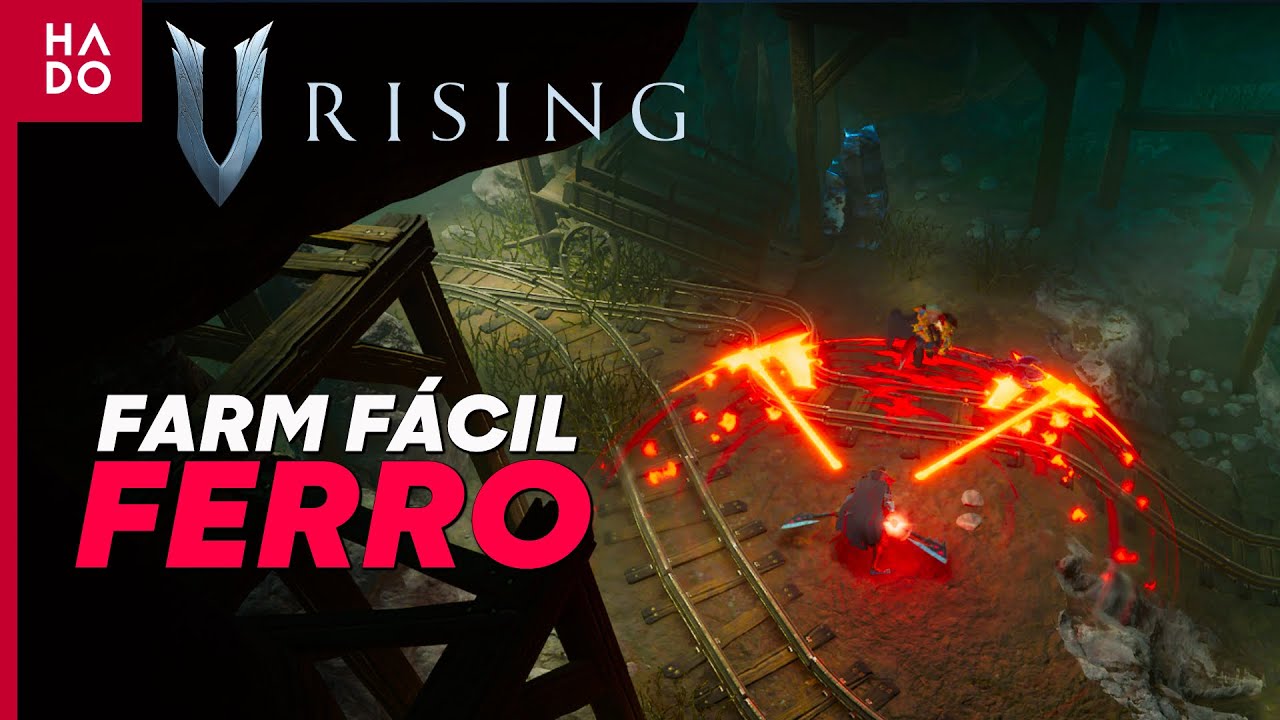 Dica simples para farmar ferro - guia V Rising