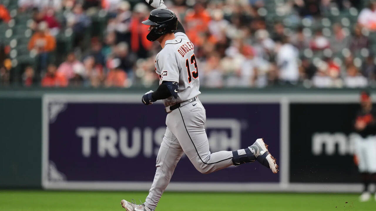 Dillon Dingler's two-run homer secures Tigers' 4-1 victory over Orioles