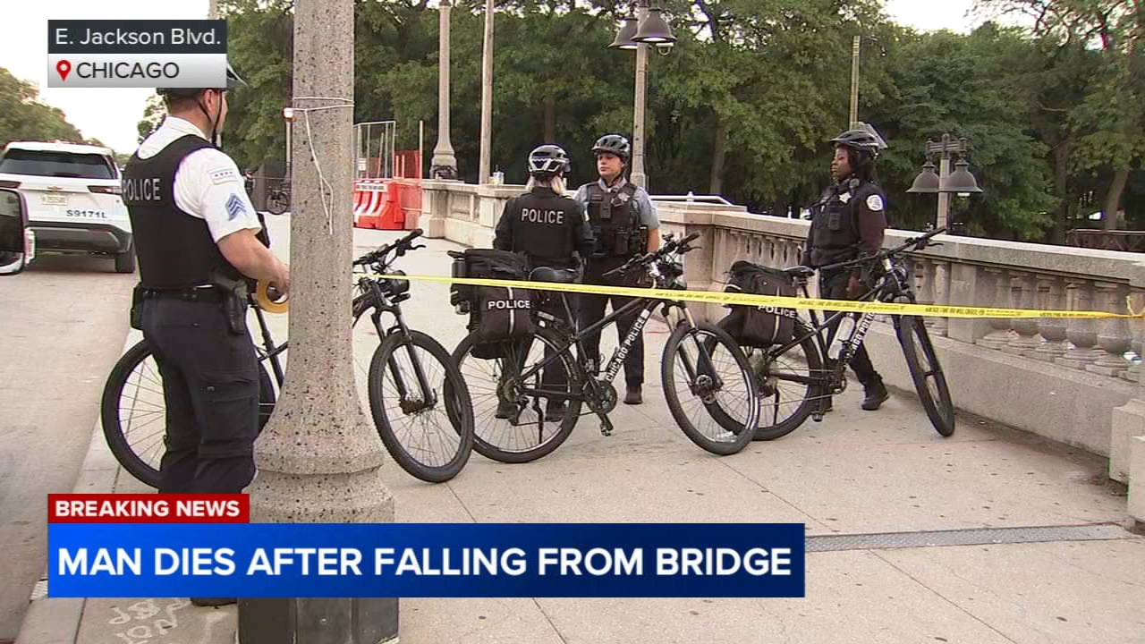 Man dies after falling from bridge in the Loop, Chicago police say