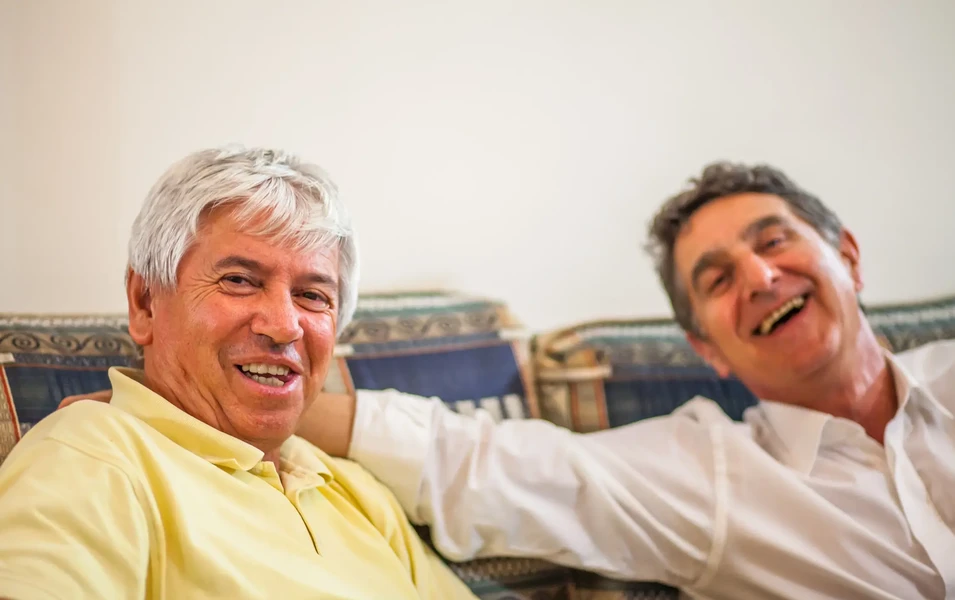 Older men share life lessons and shifting priorities