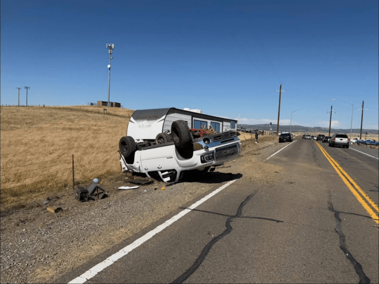 Injures reported in Stanislaus County rollover crash, CHP says