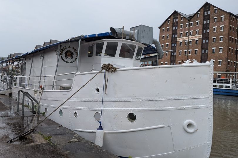Don't miss Gloucester's newest floating restaurant - but bring your ...