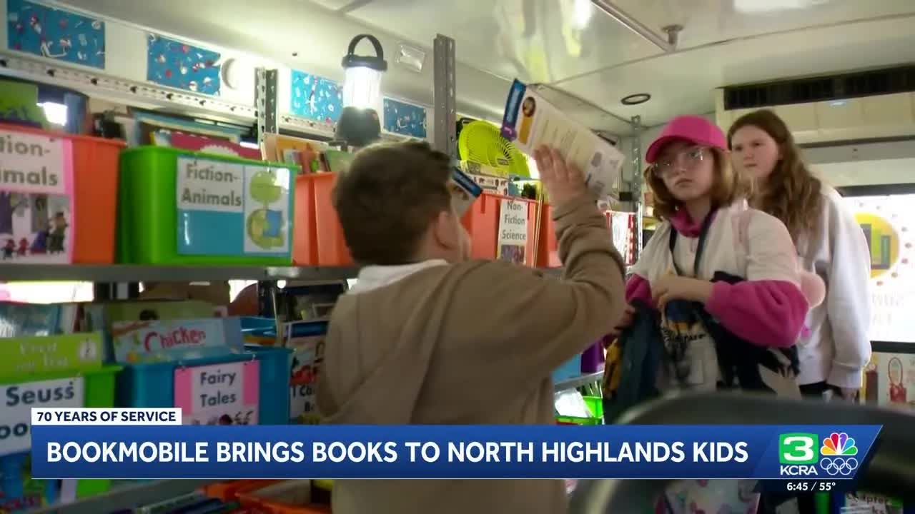 Retired teacher brings books to North Highlands kids with mobile library