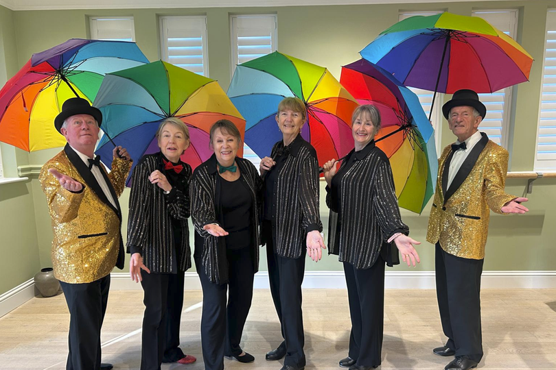 The 80-year-old tap dancers taking Warwickshire by storm