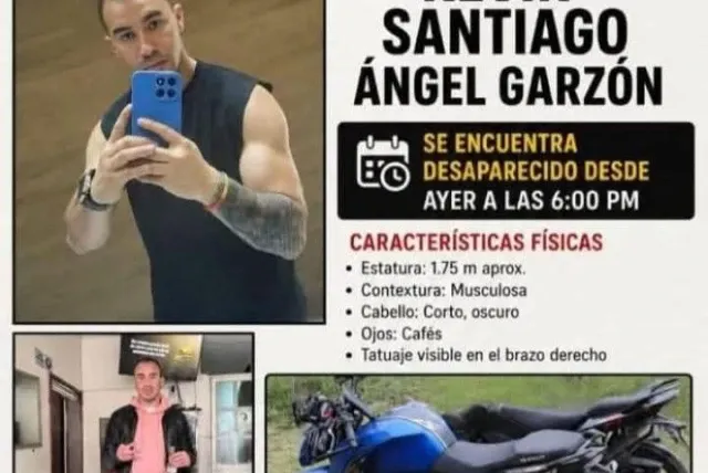 Extraña desaparición de profesor Santiago Ángel tras salir de un ...