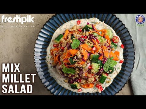 Mixed millet salad