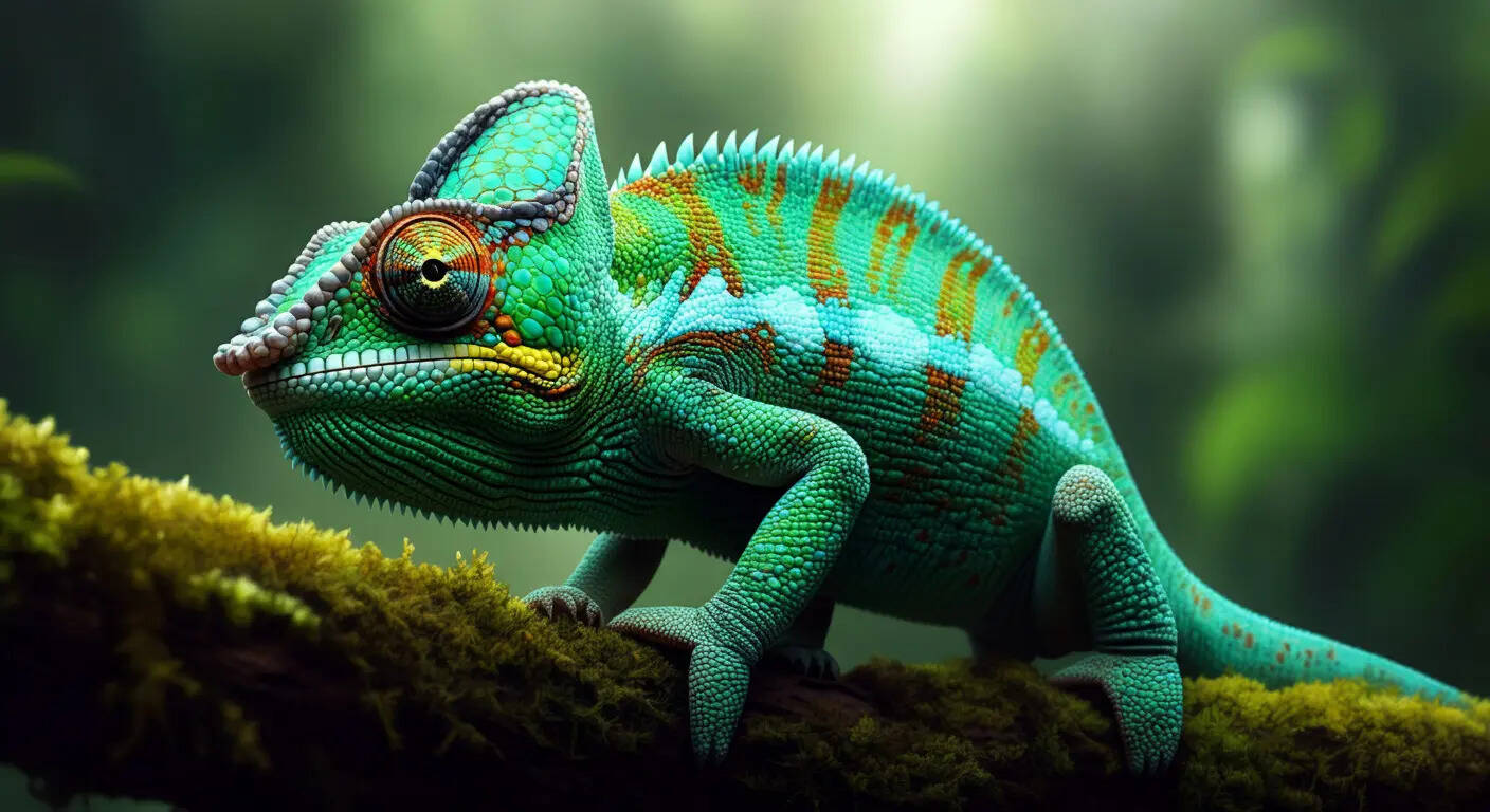 Amazing animals that can change colours instantly to survive in the wild