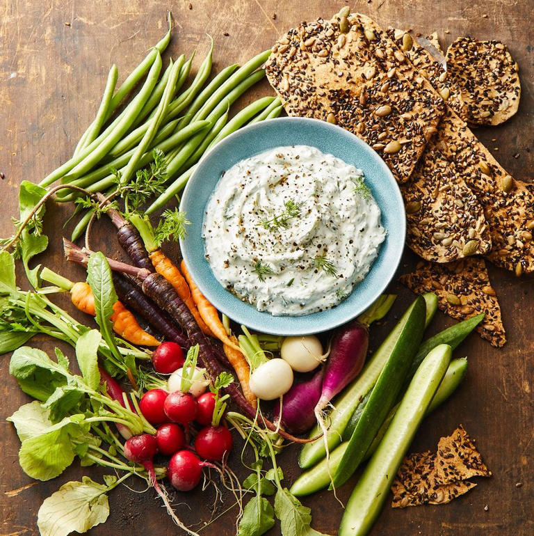 I’m a dip expert—this one swap gives ranch dip the perfect texture