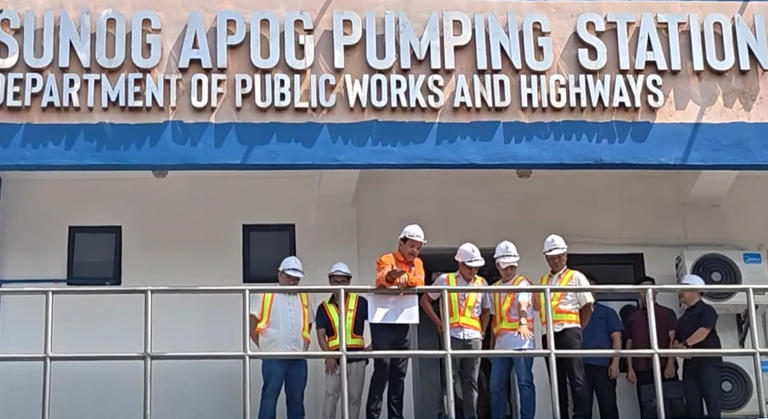 Marcos sets July deadline for Sunog Apog pumping station operations