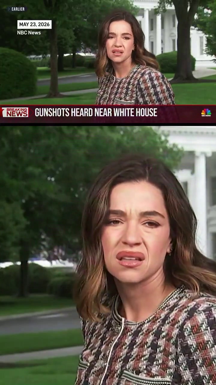 Reporter who went viral after shootout beside White House responds