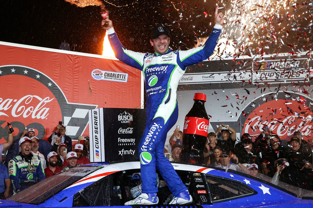 Full race results from the 2026 NASCAR Coca-Cola 600