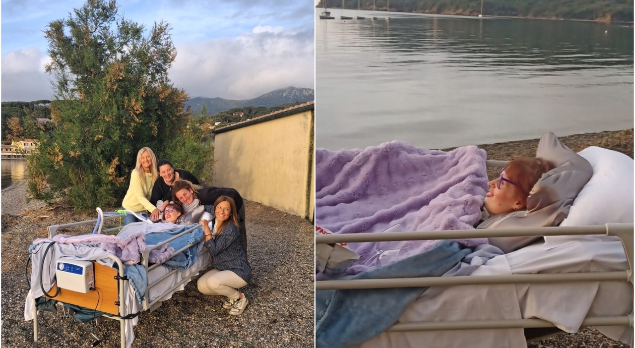 Valeria visita l'isola d'Elba per la prima volta: «La Sla non mi ha ...