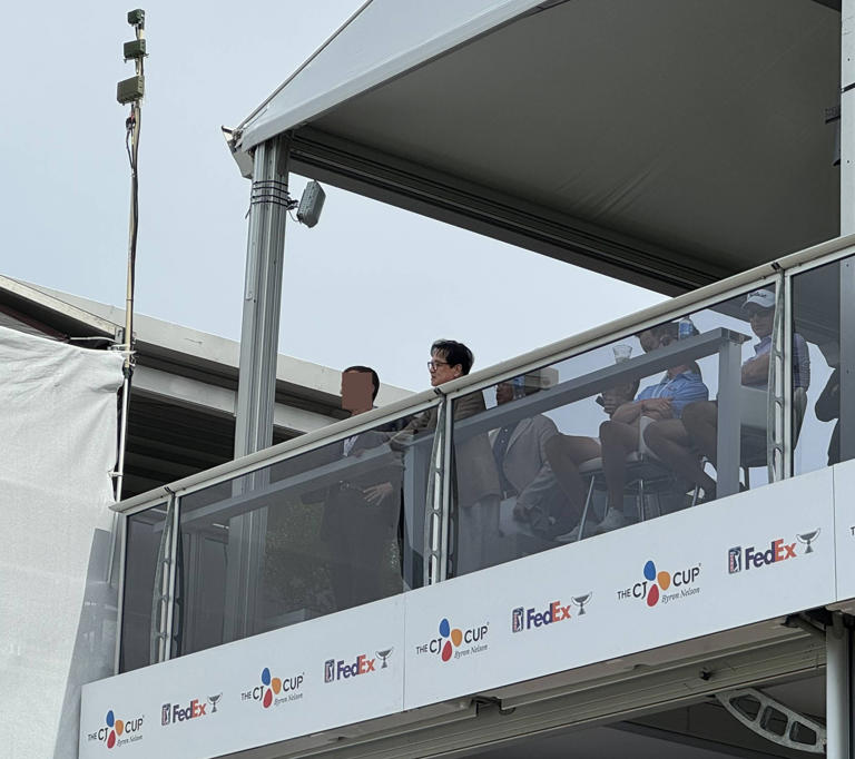 CJ chairman attends CJ Cup Byron Nelson to assess US market push