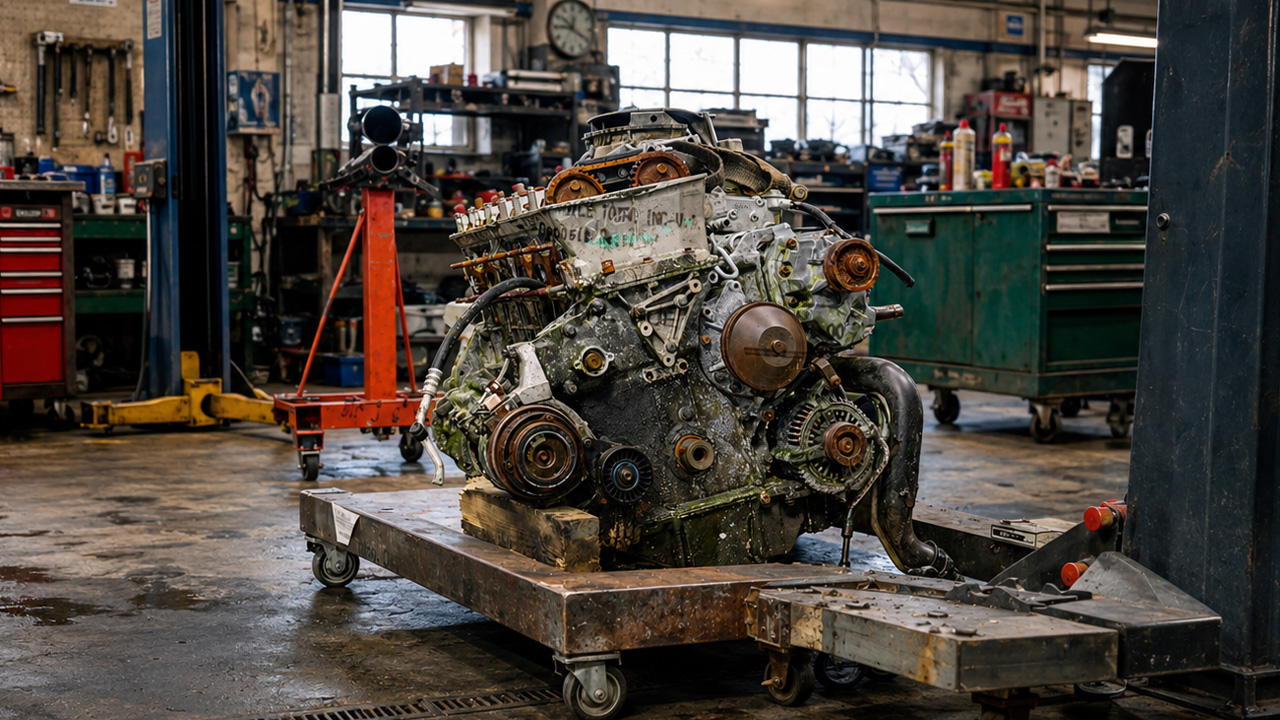 Can this £1 Jaguar engine be saved?