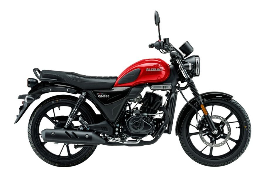 Suzuki GN 160, motor kopling retro harganya di atas W175 dan XSR 155