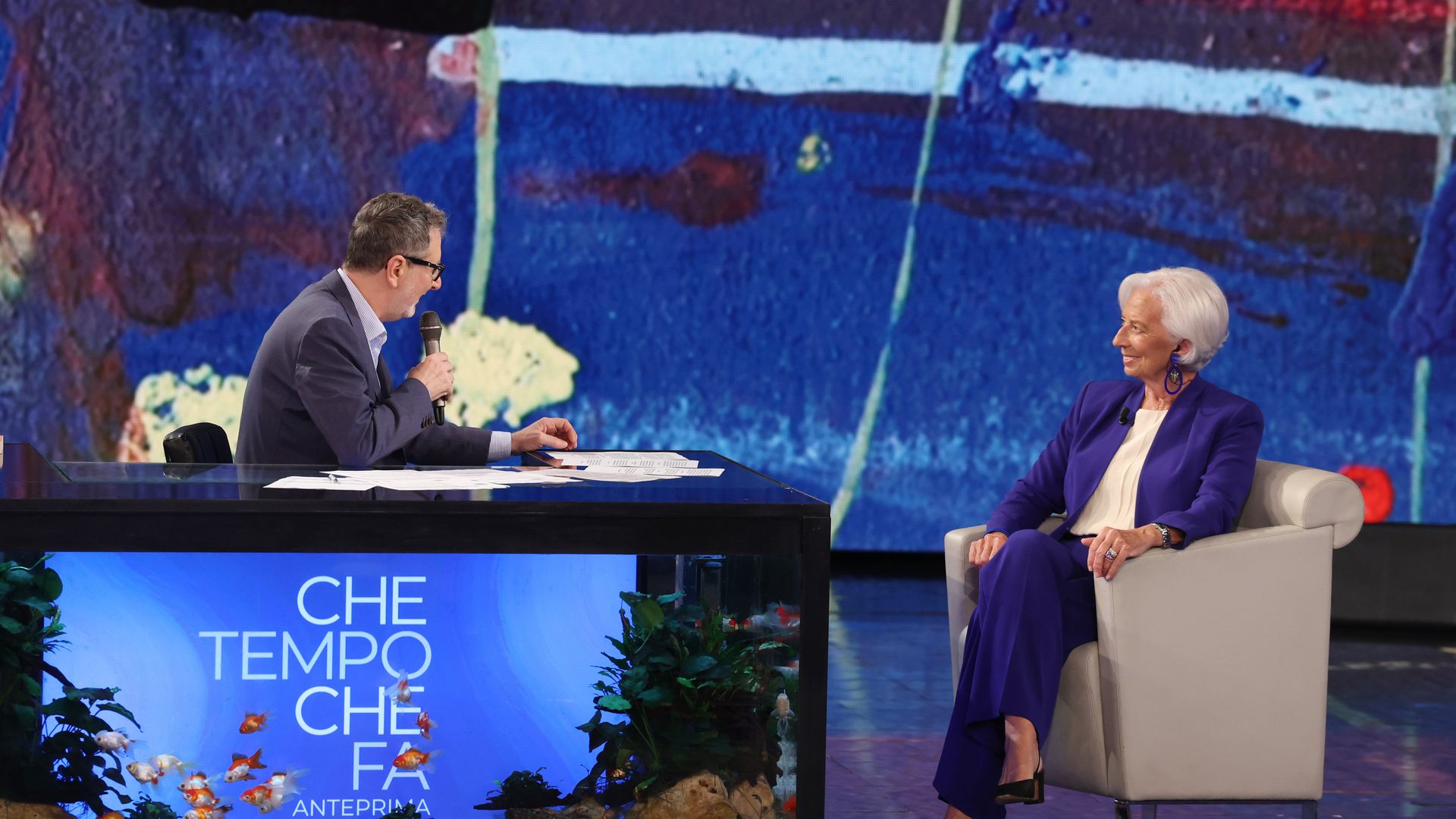 BCE: tassi, inflazione ed energia. I messaggi di Lagarde da Fazio