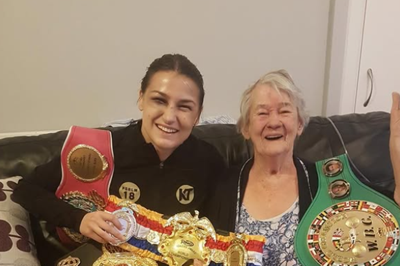 Katie Taylor pays tribute to her "remarkable" grandmother after death ...