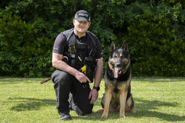 Police dog and his handler recognised for their outstanding work across ...