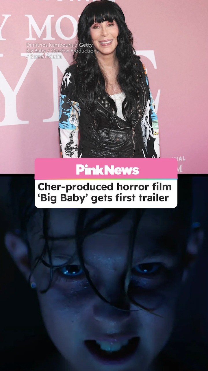 Cher and Chaz Bono team up for bloody new horror film Big Baby, and it ...