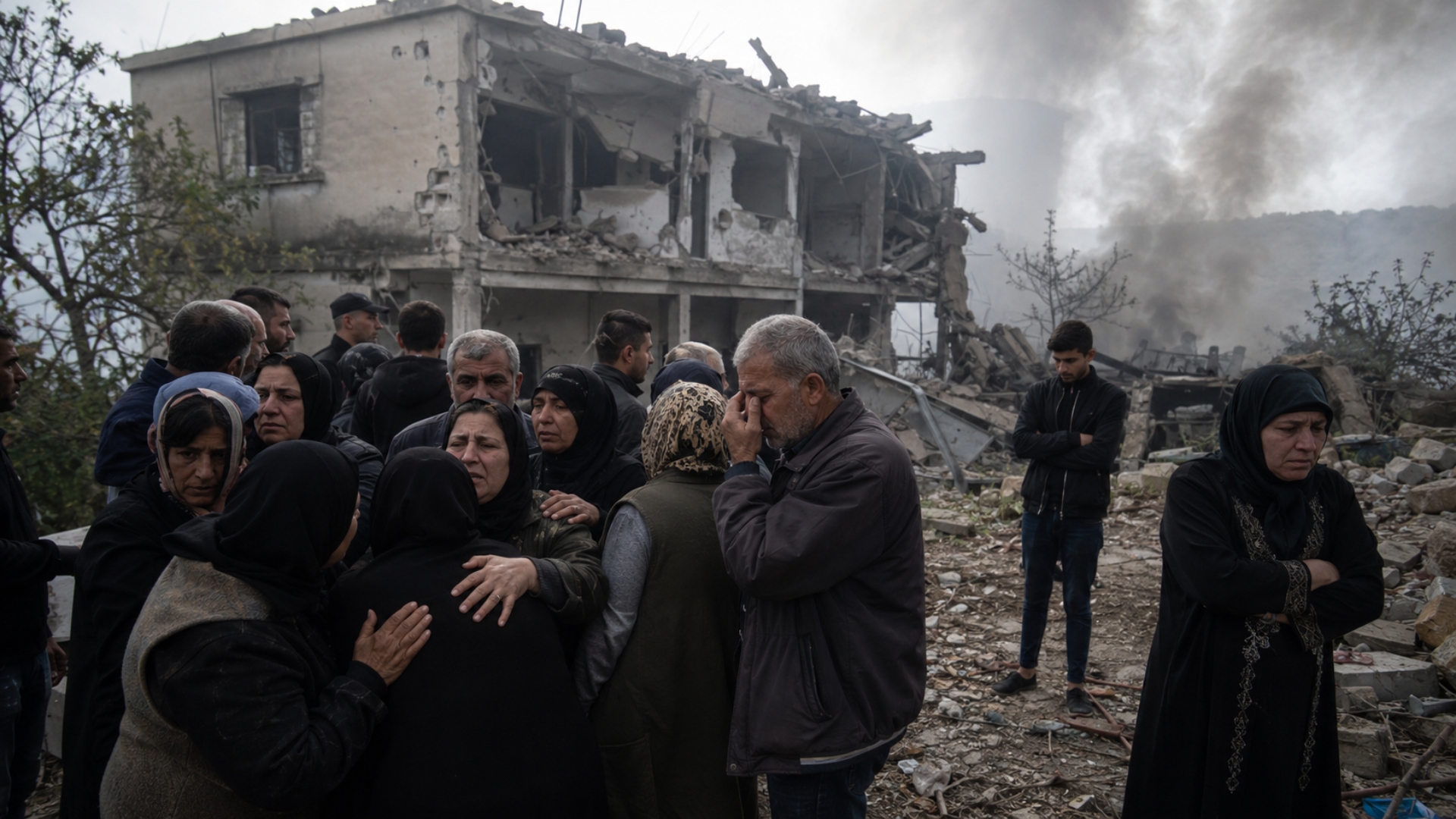 Lebanon says Israeli strike killed 11, including six women and a child