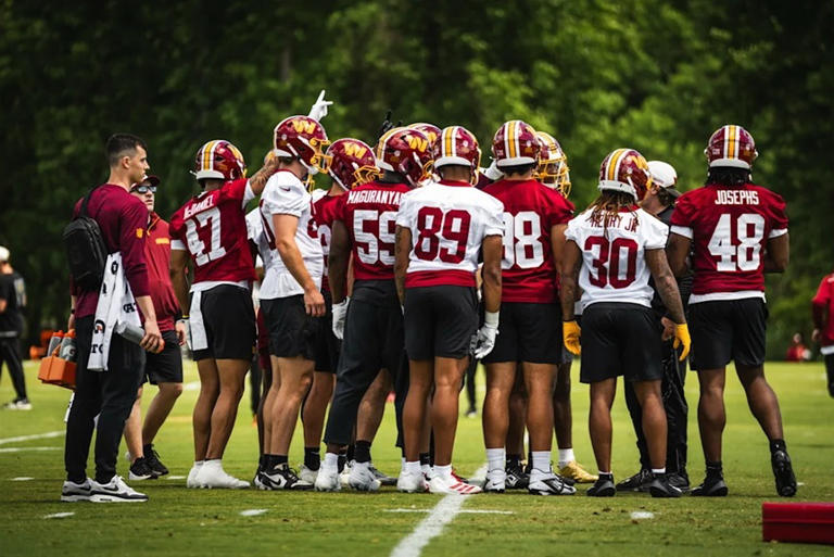 Washington Commanders 91-player 2026 offseason roster/depth chart and ...