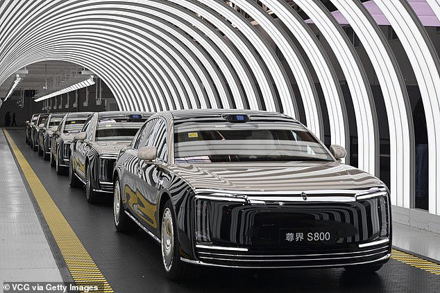 China's answer to the Rolls-Royce: £130,000 beast is packed with ...