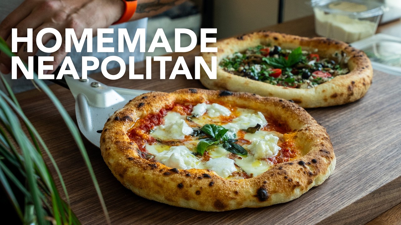 80-hour Neapolitan pizza at home | Long fermentation authentic pizza dough