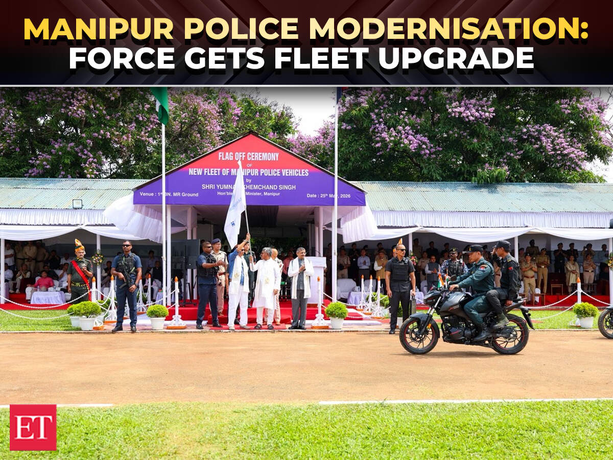 Manipur CM launches 477 police vehicles under modernisation push amid ...