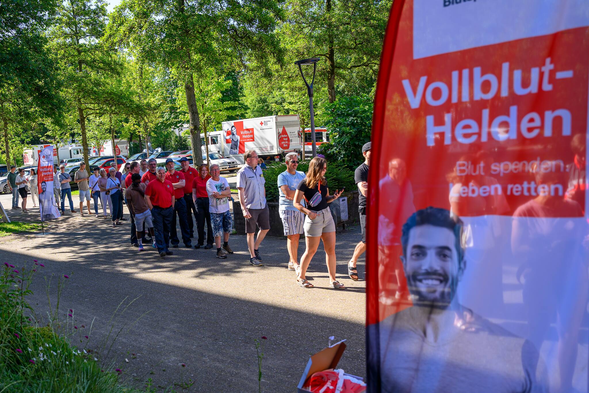 Bislang 332 Spender: Heute können Sie noch bis 15.30 Uhr Blut spenden