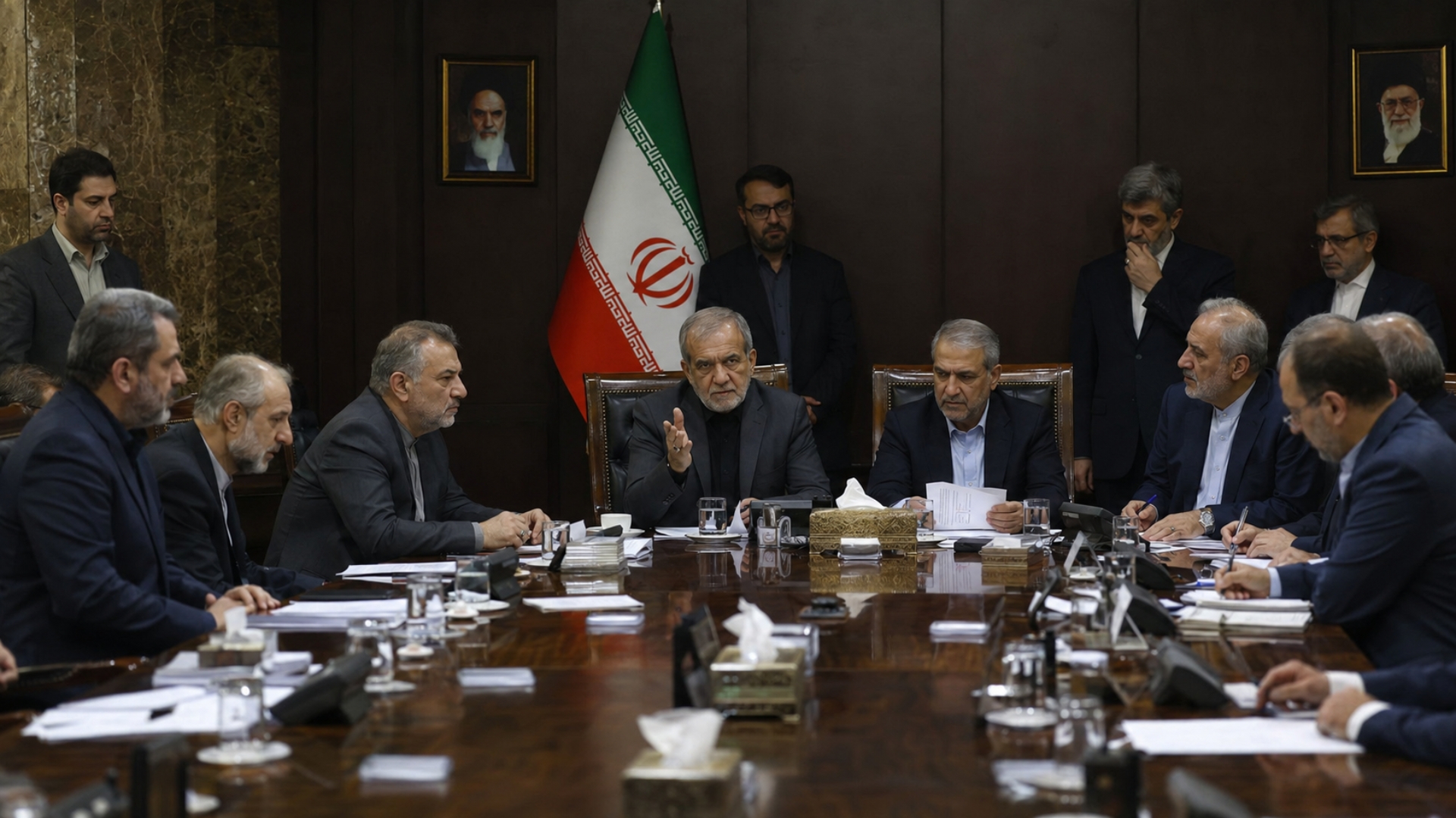 Irans Führer und der Sicherheitsrat müssen Friedensabkommen mit den USA ...