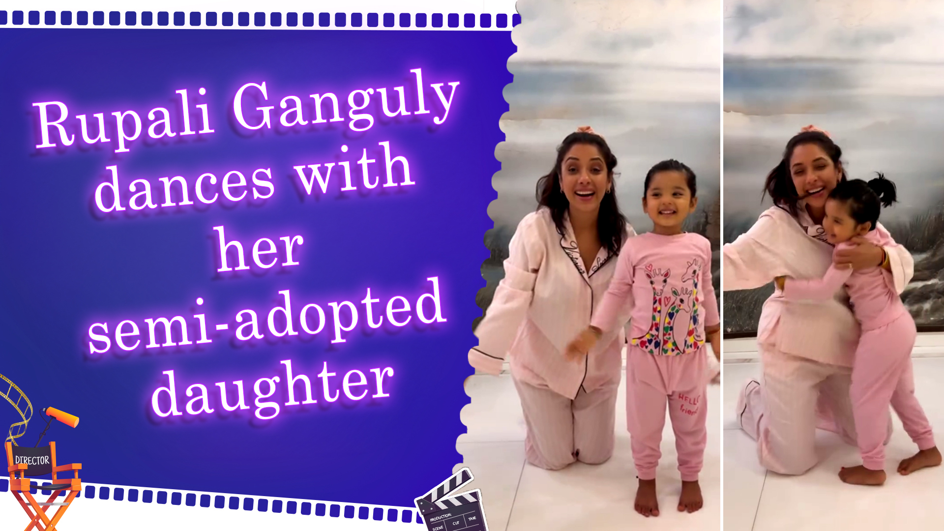 Rupali Ganguly shares her sweet twinning moment with her ‘mini me’ on ...