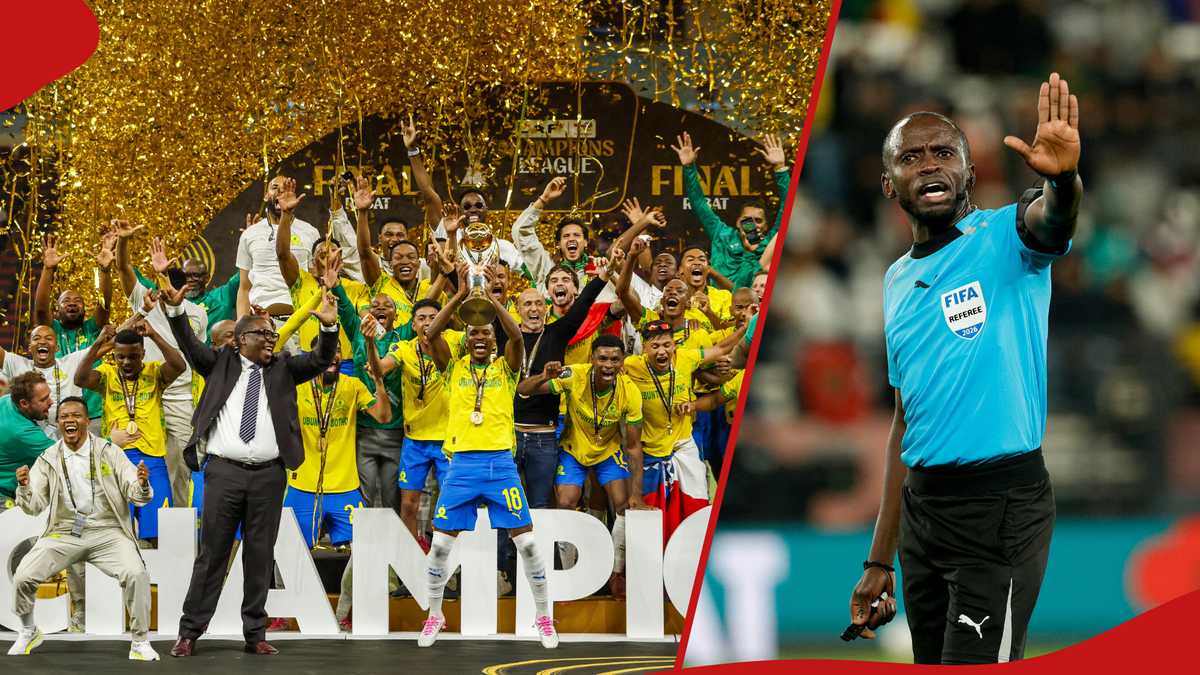 Kenyan officials involved as Mamelodi Sundowns win CAF Champions League