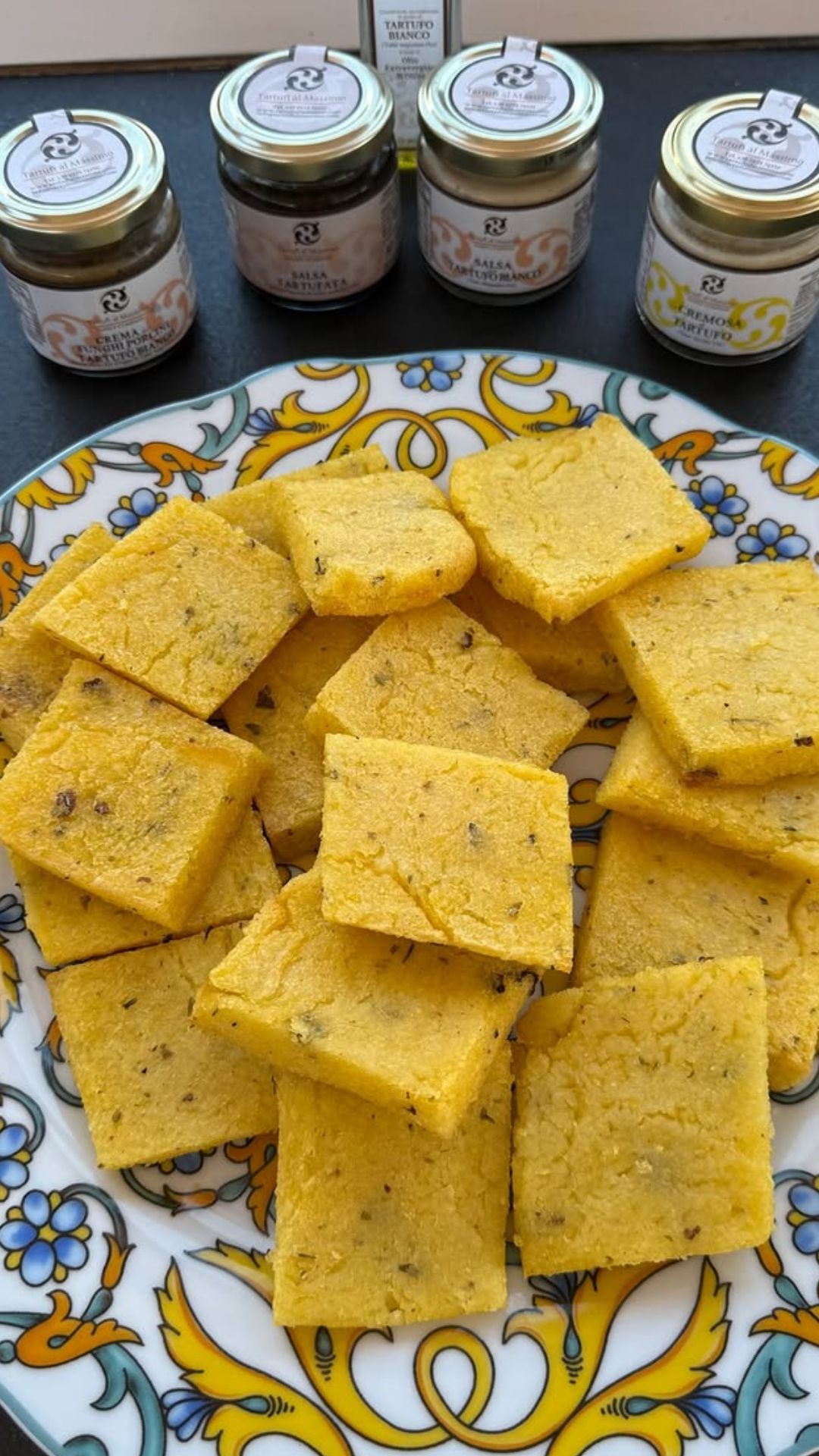 Polenta al tartufo estivo di Tartufi al Massimo: semplice e veloce