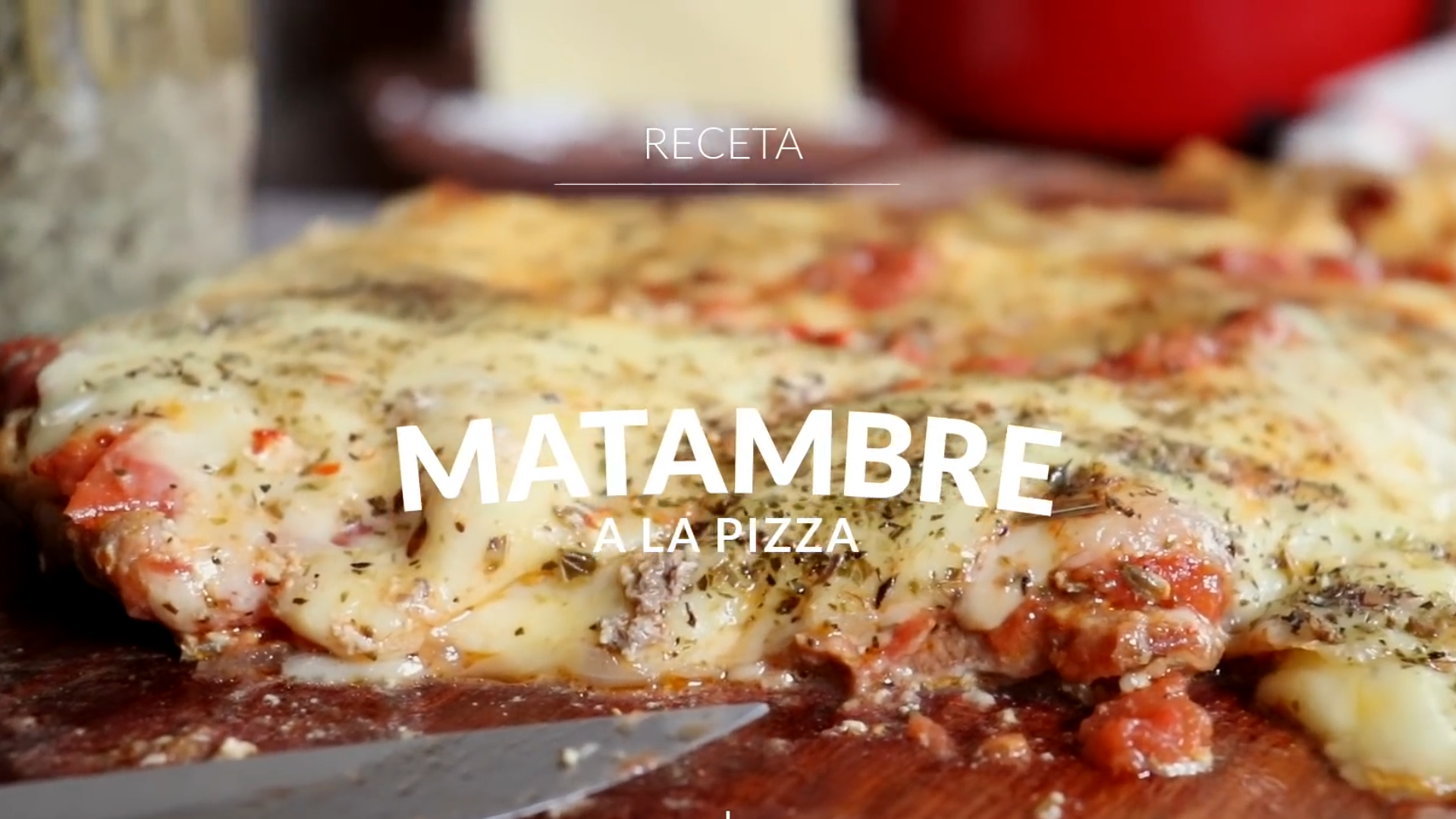 Matambre a la pizza al horno súper tierno y sabroso