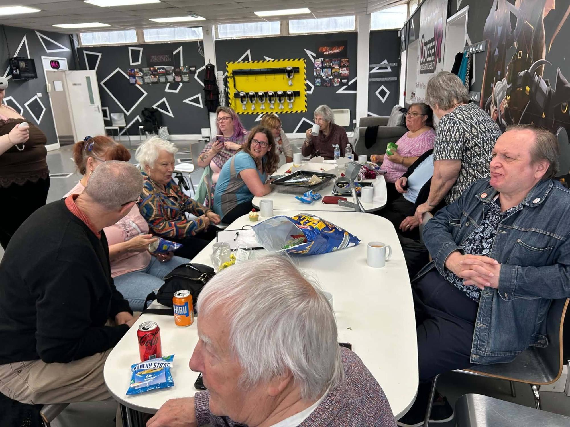 Corby group heads to virtual reality centre for day out run by local ...