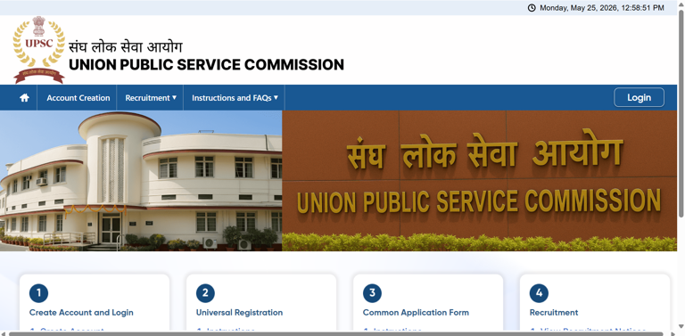 UPSC recruitment 2026: Applications begin for 194 central government ...