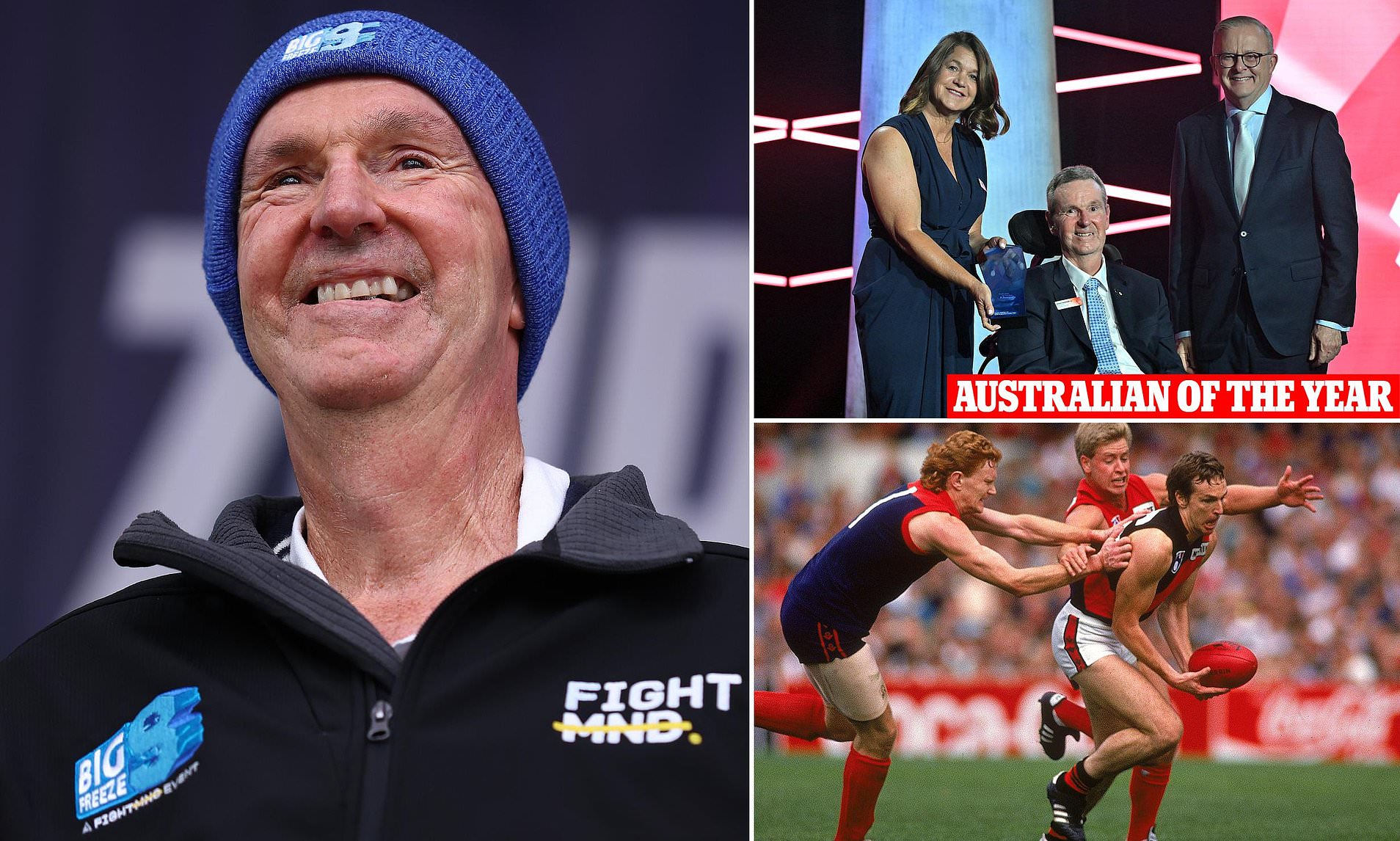 AFL icon Neale Daniher dies aged 65 after long battle with motor ...