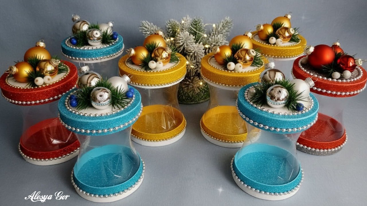 The most beautiful DIY Christmas gift boxes