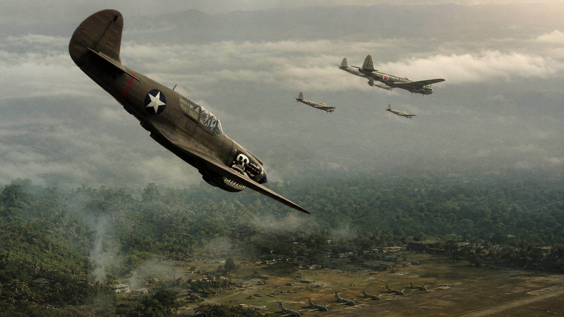 The lone P-40 pilot who broke a Japanese raid over Assam