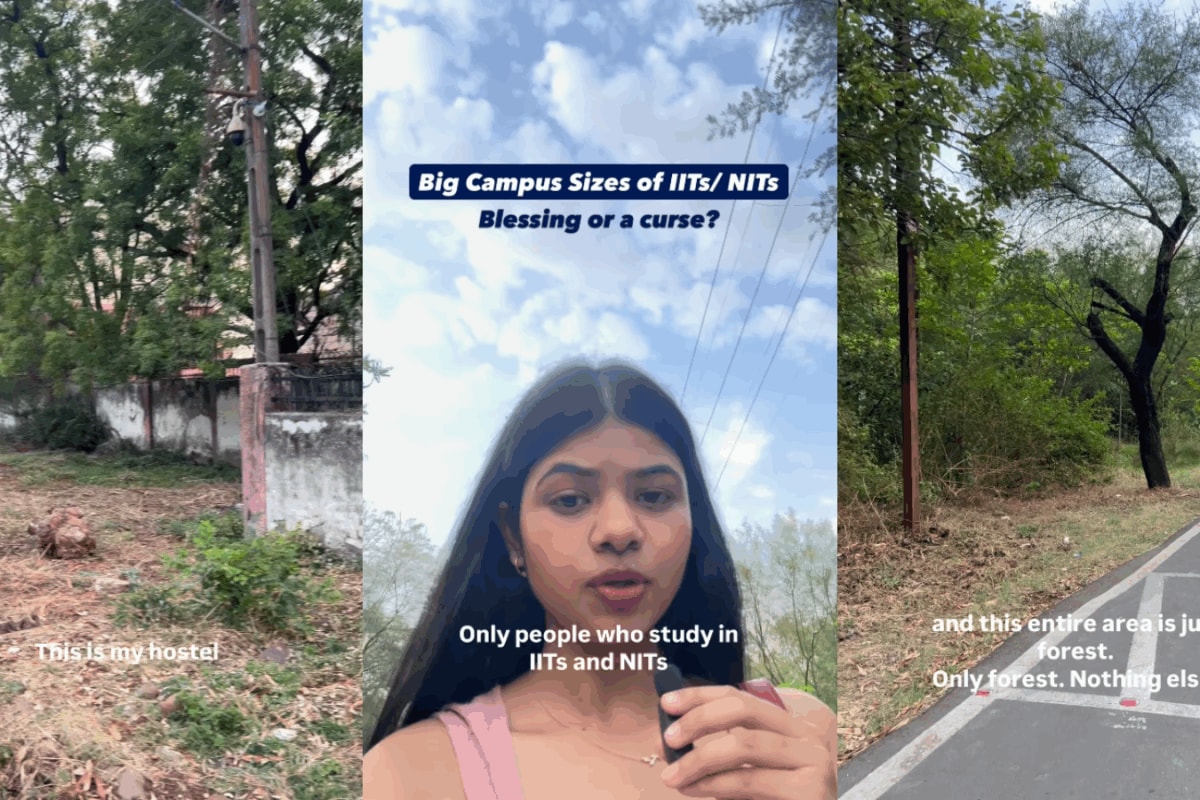 '20 minutes to reach class': NIT Bhopal student says big campus is not ...