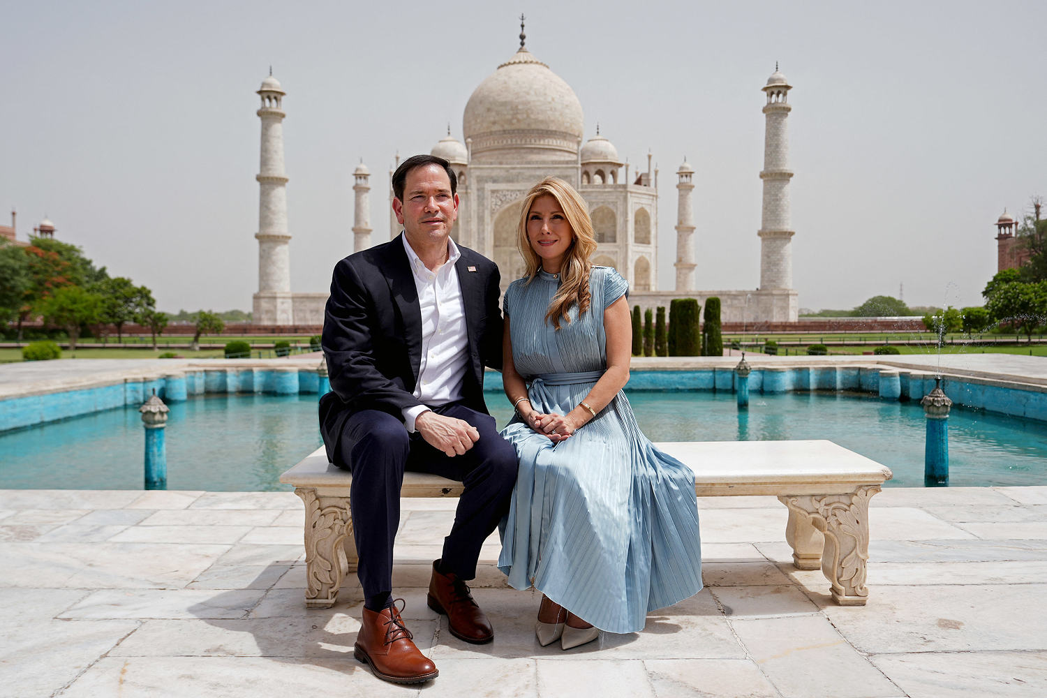 ‘I’m from Miami’ but ‘it’s hot’: Rubio tours India as temperatures soar ...