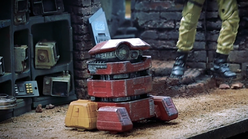 Bringing Andor to life with this handmade diorama