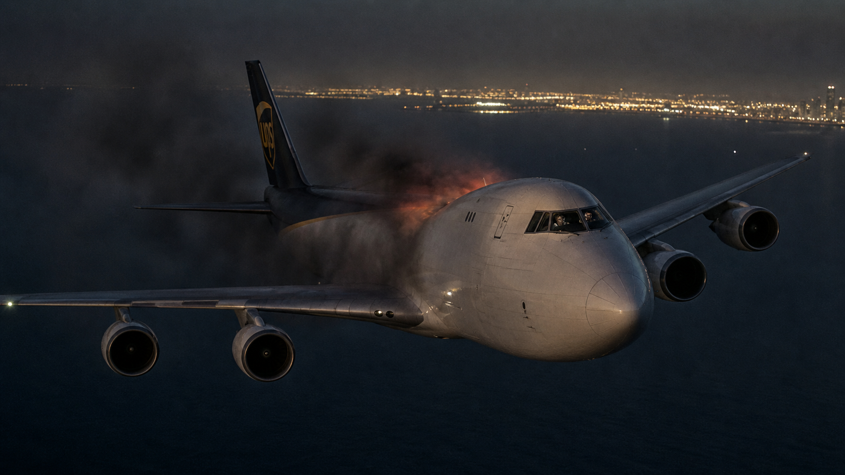 UPS 6 fire over Dubai turned a cargo flight into chaos