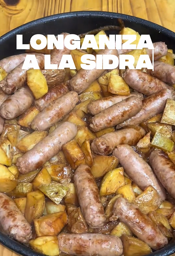 Longaniza a la sidra casera | Receta fácil para aprovechar la sidra de ...